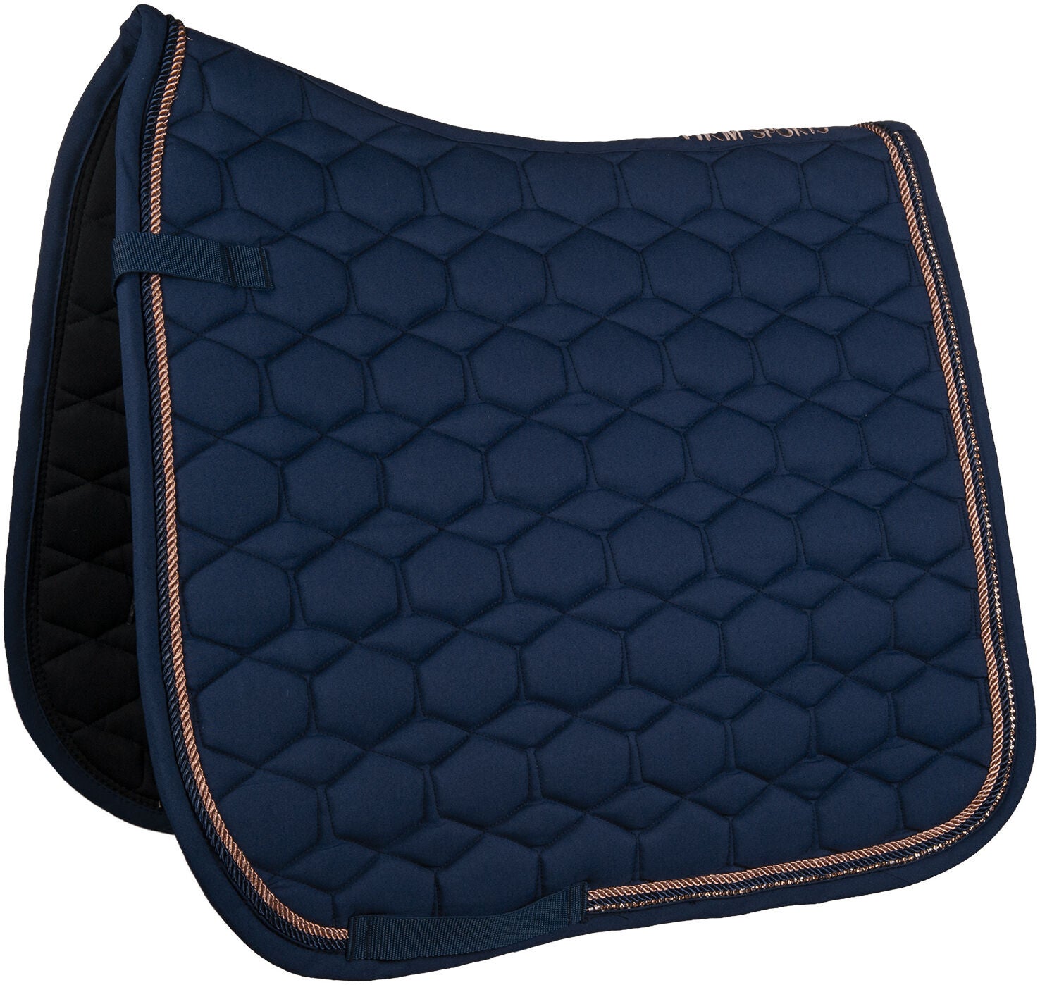 Blue English Saddle Pad